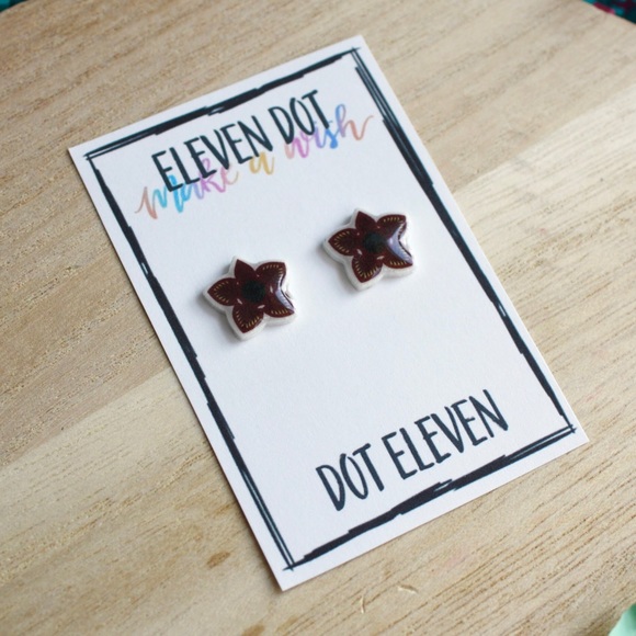 Jewelry | Stranger Things Demogorgon Demodog Dustin Earrings | Poshmark